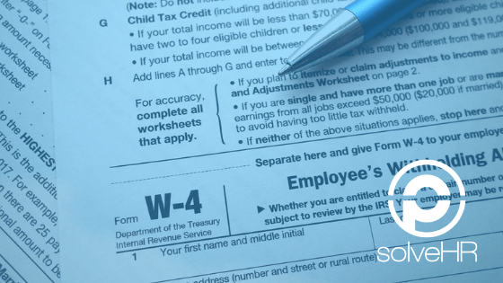 The New Form W-4: Information for Employees